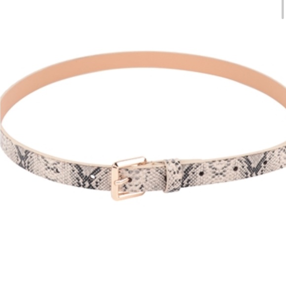 Accessories | Snake Skin Belt | Poshmark